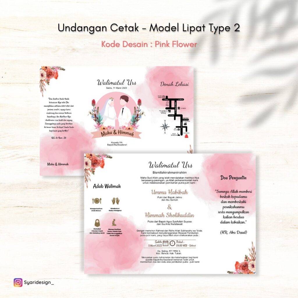 Katalog Undangan Cetak - Syari Design
